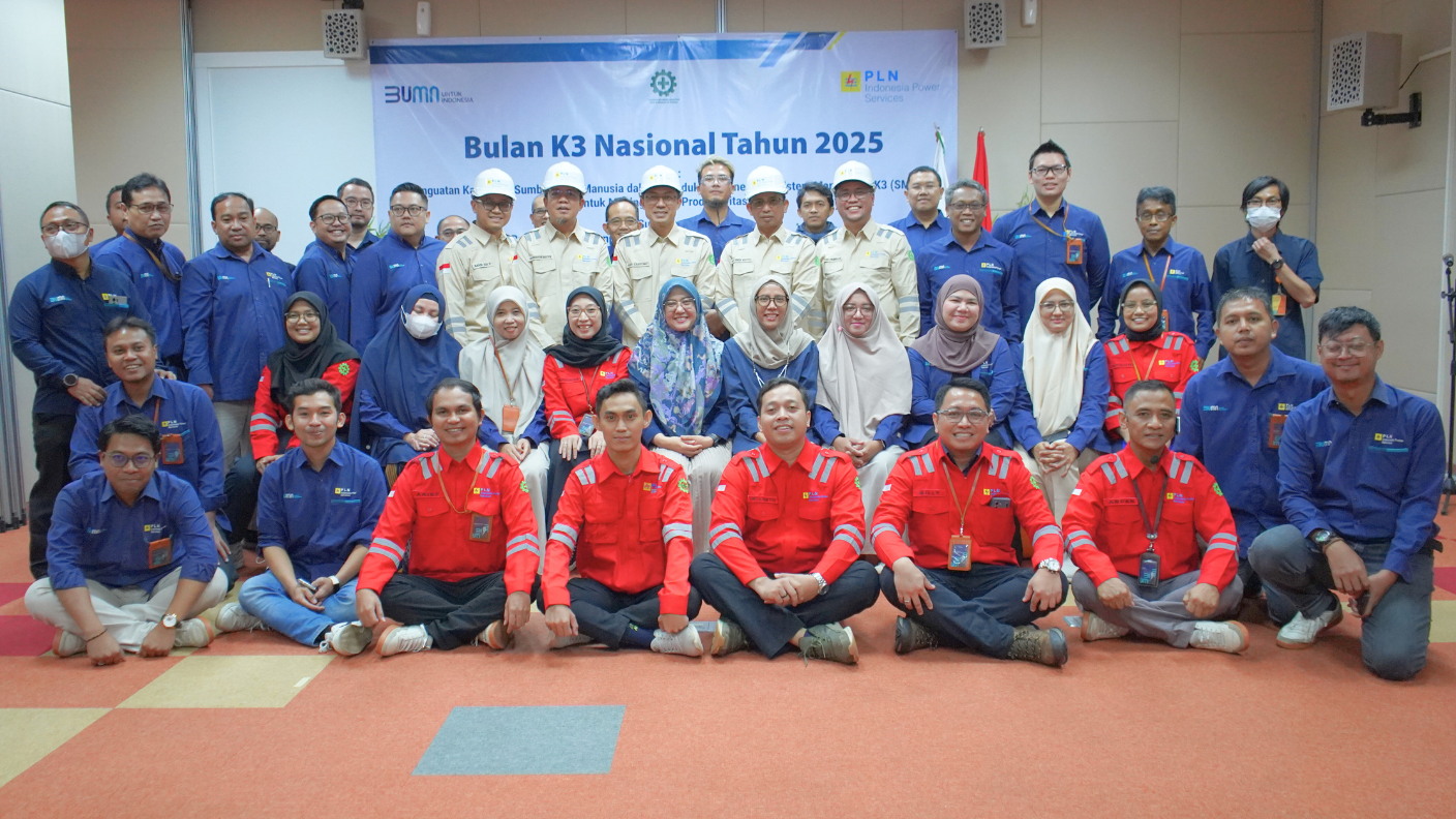 Bulan K3 Nasional 2025 PLN IP Services Dorong Penguatan Budaya K3 Wujudkan Zero Harm Zero Loss ...